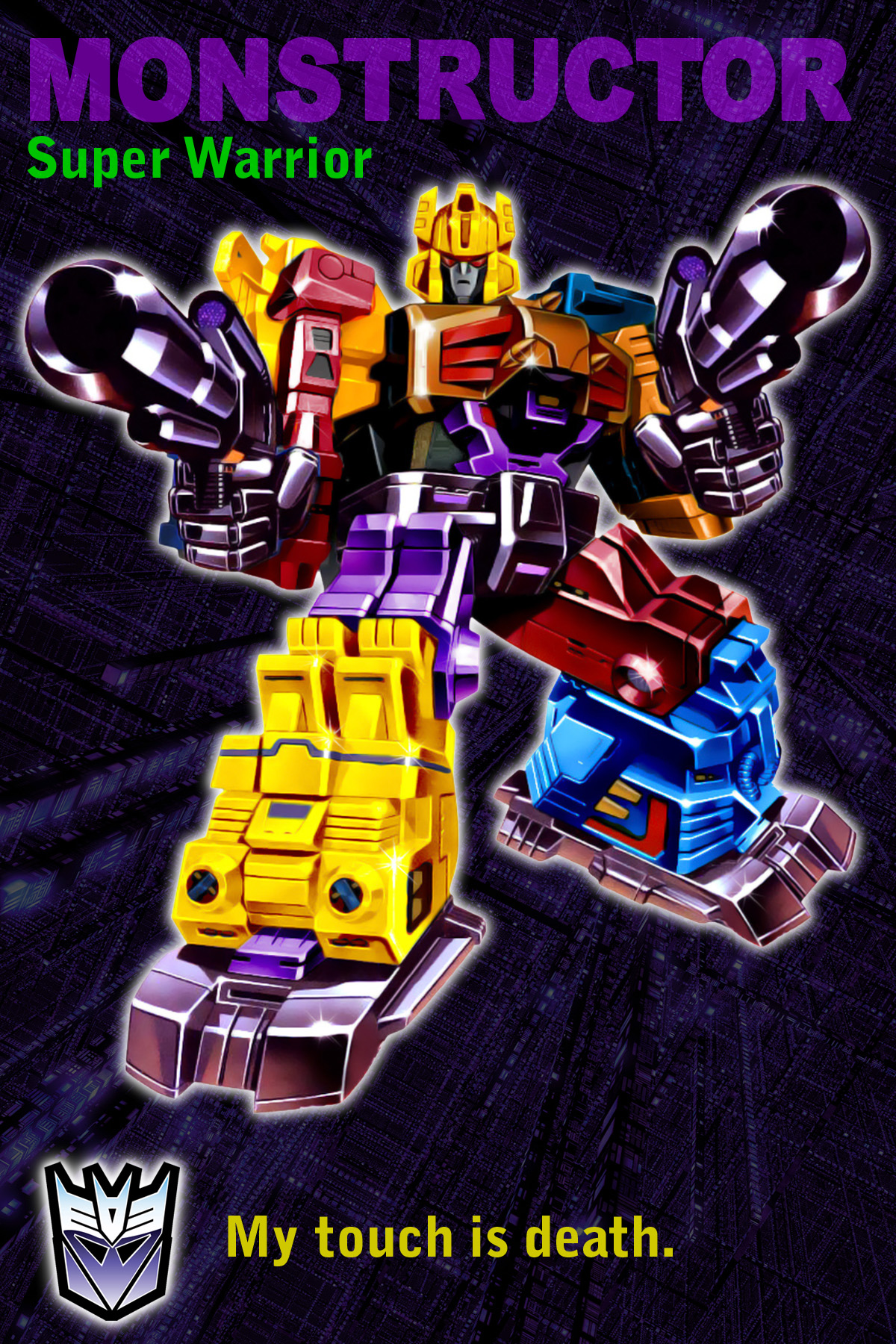 Transformers 6″ x 4″ Vertical Picture Cards Monstructor – Digital Citizen