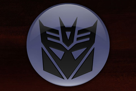 Decepticons Logo on Wood – Digital Citizen