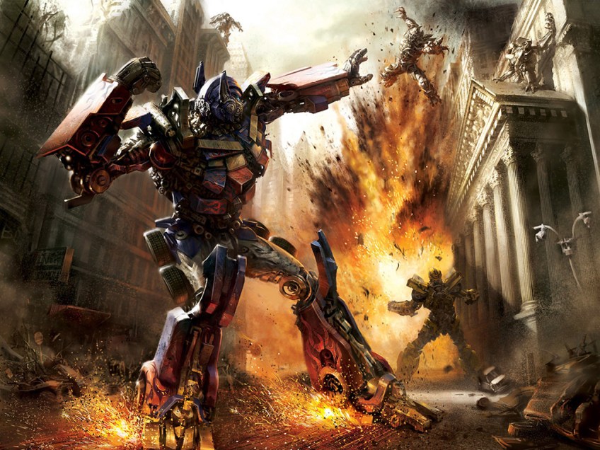Optimus Prime Fighting The I FIGHT FOR MY OWN KIND, MY OWN PLANET!,