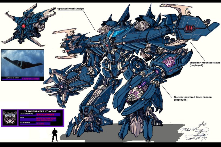 Transformers 3 Shockwave concept – Digital Citizen