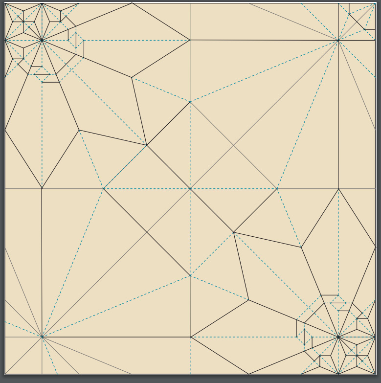An Origami Crease Pattern Quilt, or Origami Quilt? – Digital Citizen