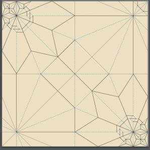 An Origami Crease Pattern Quilt, or Origami Quilt? – Digital Citizen